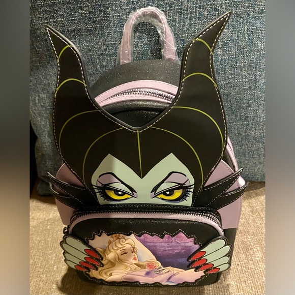 Loungefly | Bags | Nwt Maleficent Villain Disney Loungefly Mini ...